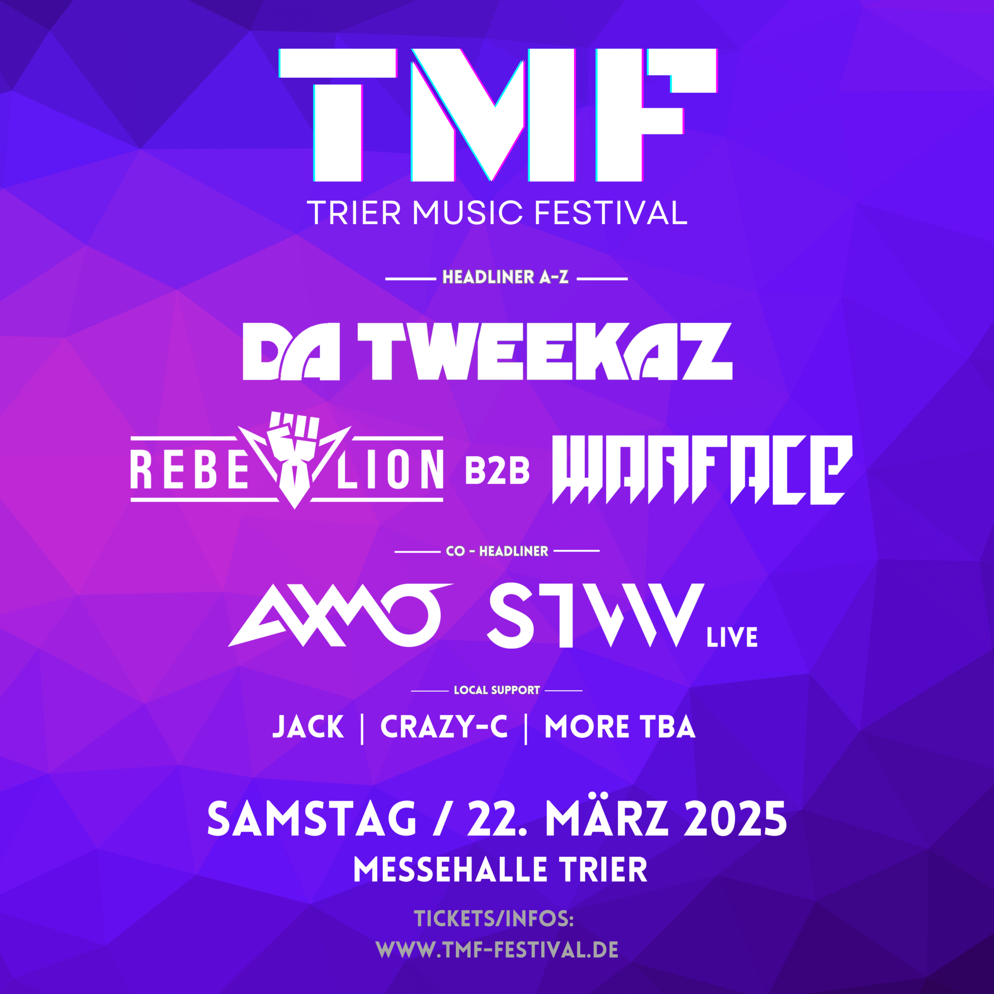 TMF – Trier Music Festival 2025 – 22.03.2025